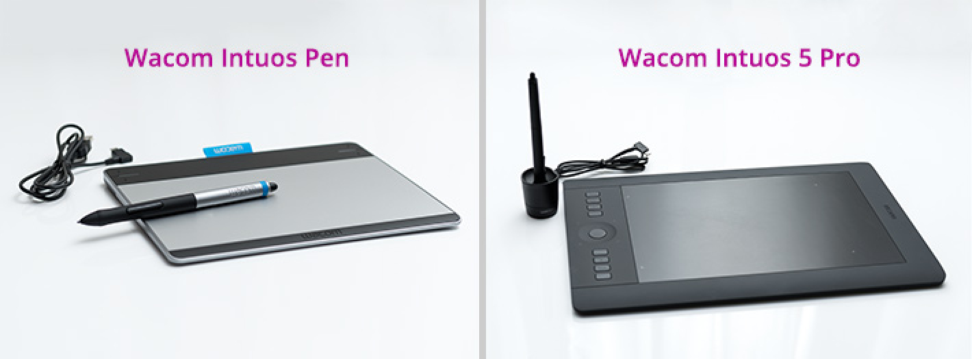 Wacom Intous Pen vs Wacom Intuos 5